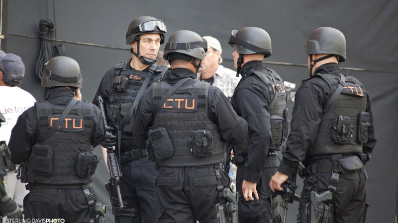 24 Series Finale Set Pics with CTU SWAT - 24 Spoilers