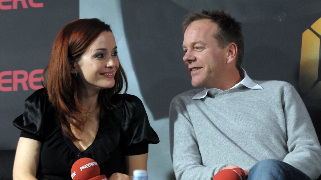 Annie Wersching and Kiefer Sutherland at Annie Wersching and Kiefer ...